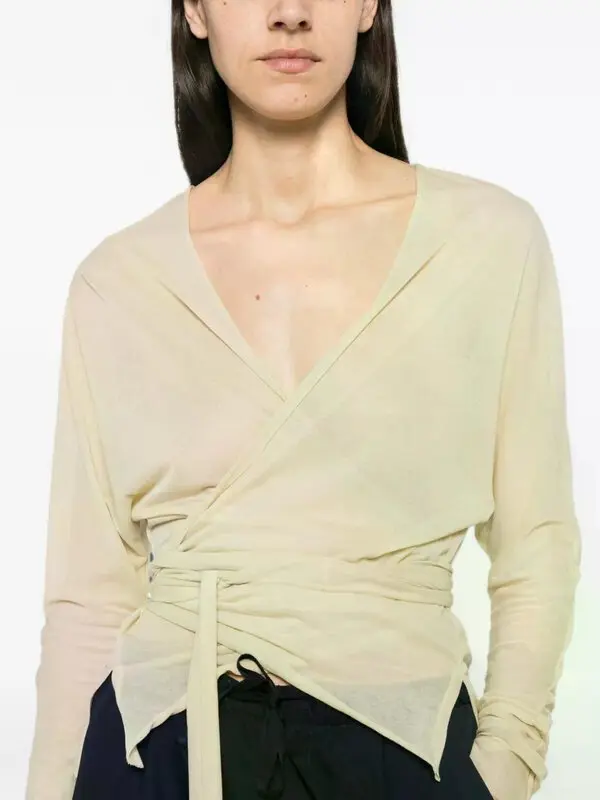 Soeur Luth Wrap-style Blouse