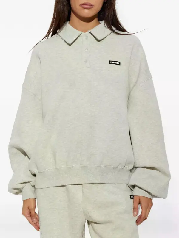 ROTATE BY BIRGER CHRISTENSEN Logo-patch Sweater