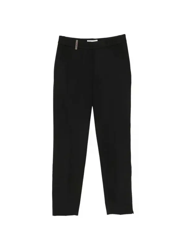 Peserico Slim-fit Belt-loop Trousers