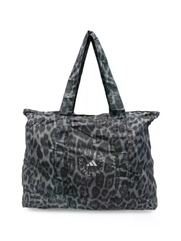 Adidas Leopard-print Backpack - Grey
