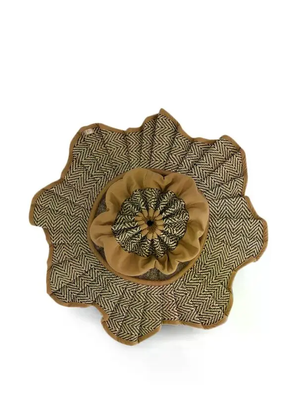 Lorna Murray Capri Herringbone-weave Hat