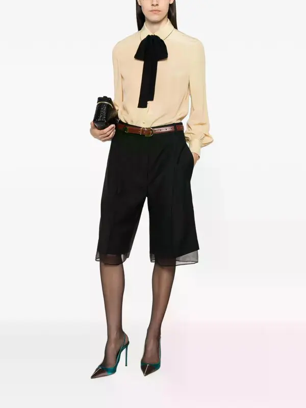 Valentino Garavani Bow Detail Shirt - Neutrals