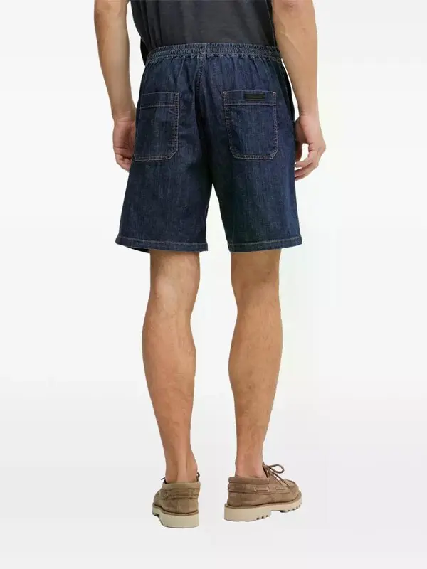 TRUSSARDI Denim Drawstring Shorts