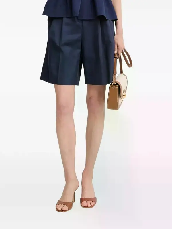TRUSSARDI Pleated Waistband Shorts