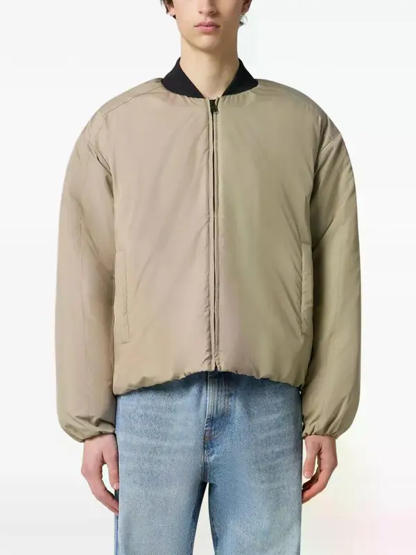 MSGM Logo-patch Bomber Jacket