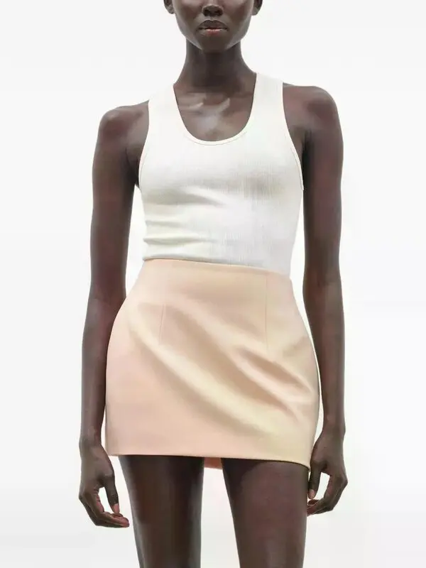 Wardrobe.NYC Ribbed Tank Top - Neutrals