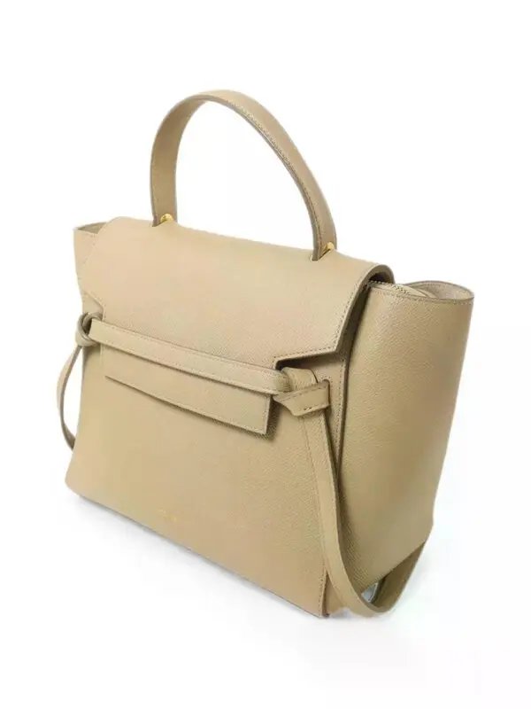 Celine Micro Belt Leather Tote Bag