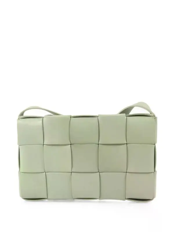 Bottega Veneta Cassette Shoulder Bag - Green