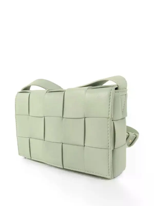 Bottega Veneta Cassette Shoulder Bag - Green