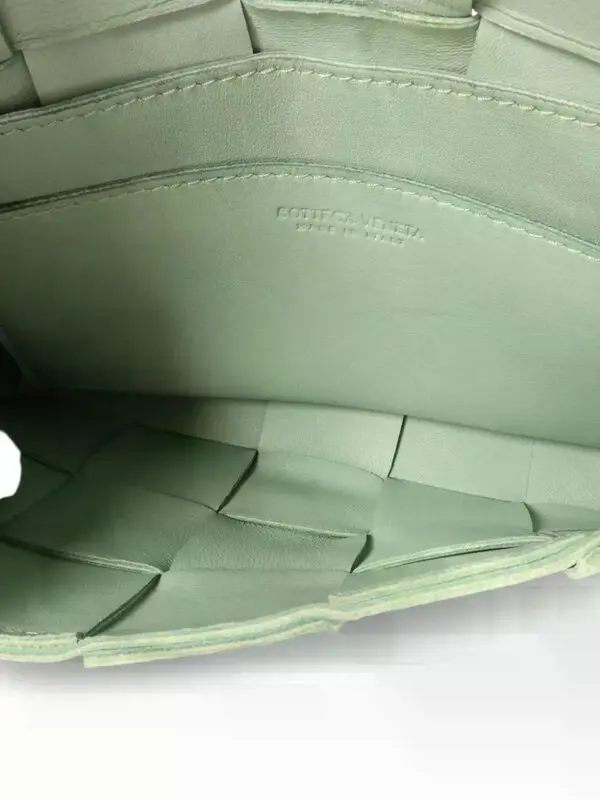 Bottega Veneta Cassette Shoulder Bag - Green