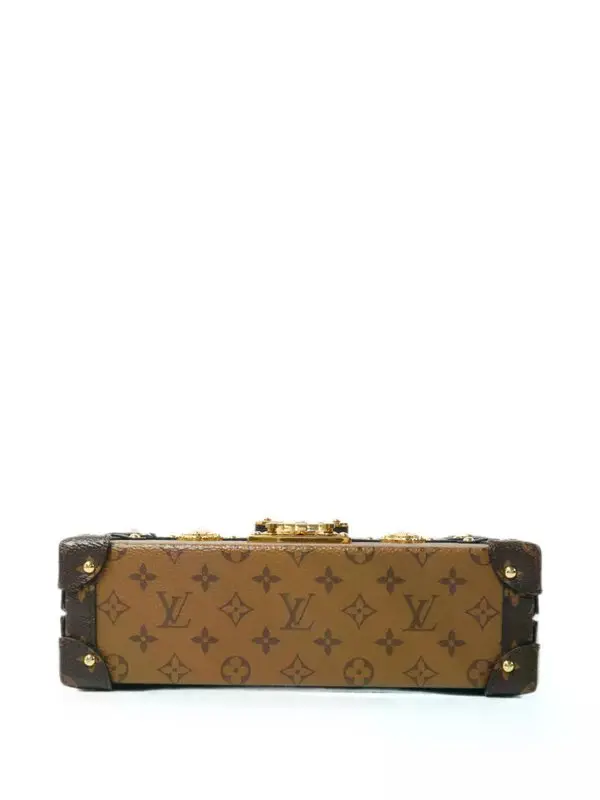 LOUIS VUITTON Petite Malle Monogram Reverse Shoulder Bag