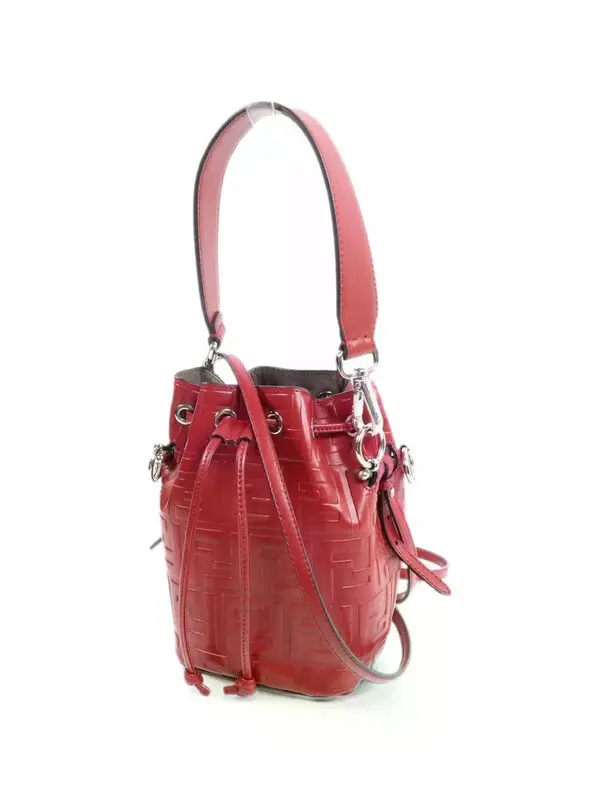 Fendi Mon Tresor Leather Bucket Bag