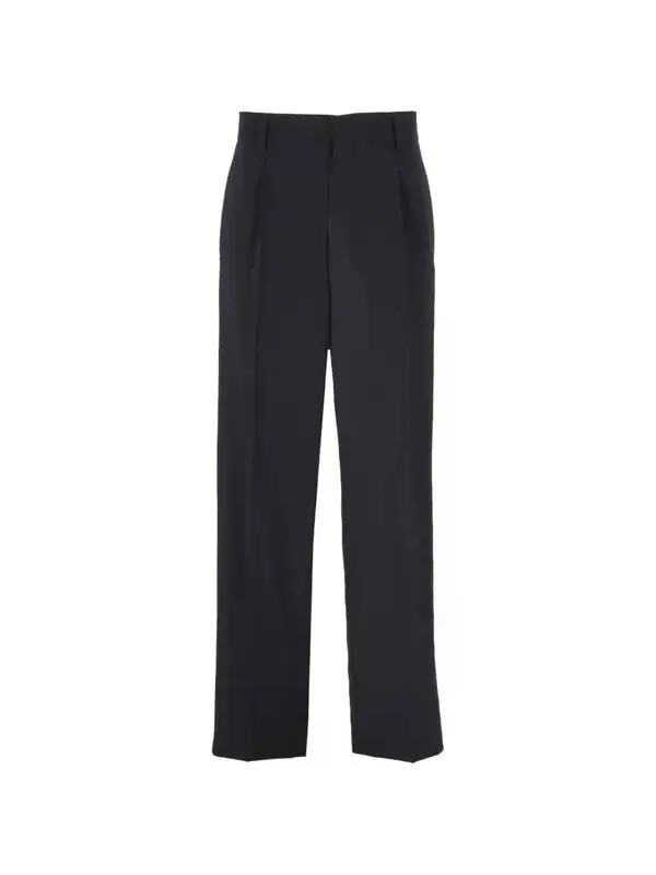 BOSS Pleated Straight-leg Trousers