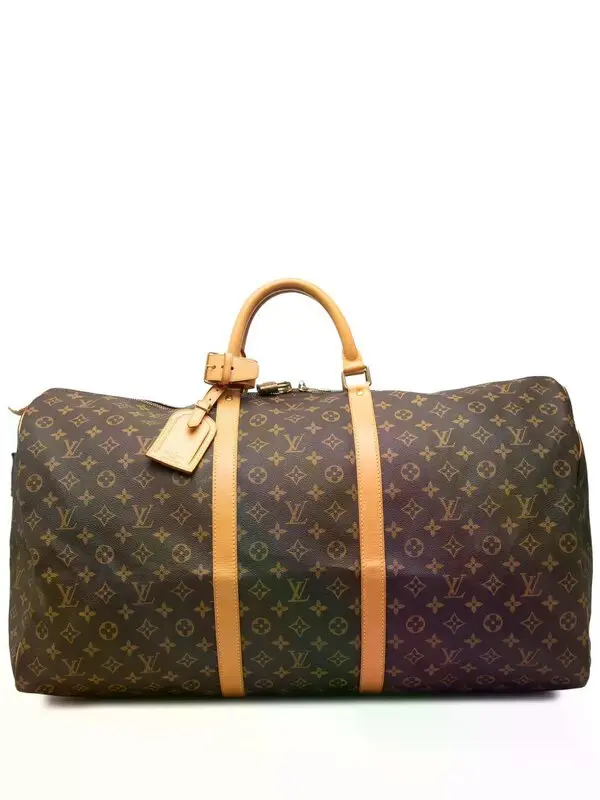 LOUIS VUITTON 1998 Monogram Keepall 60 Travel Bag