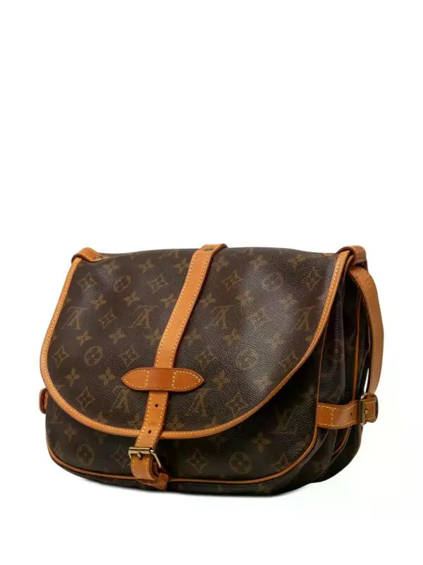LOUIS VUITTON 1994 Monogram Saumur 25 Crossbody Bag