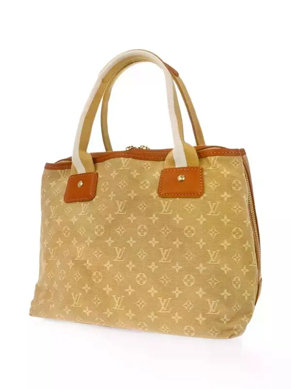 LOUIS VUITTON 2005 Monogram Mini Sac Mary Kate Tote Bag - Brown