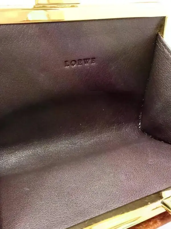 Loewe 2010-2026 Leather Anagram Coin Pouch