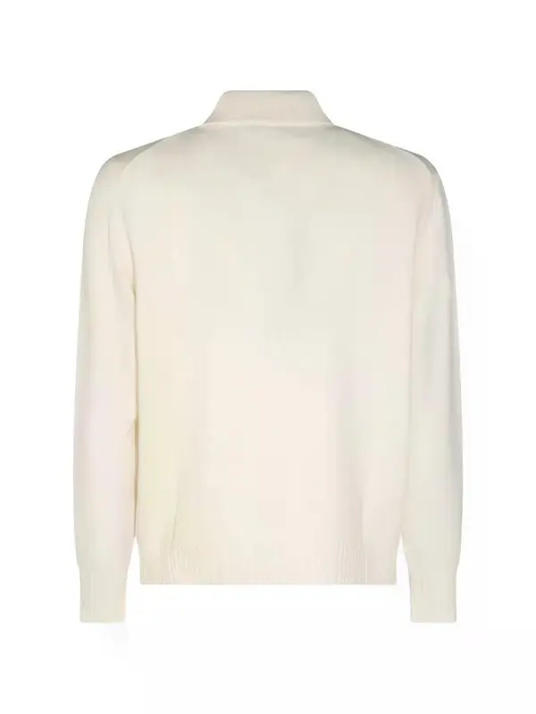 Malo Long-sleeve Polo-collar Sweater