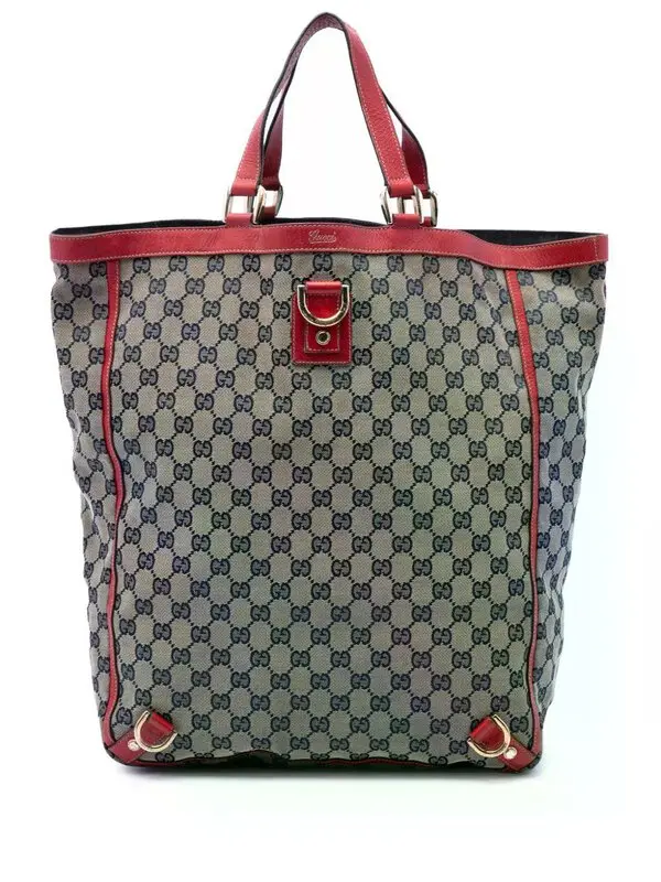 Gucci 2000-2015 Gg Canvas Abbey D Ring Tote Bag