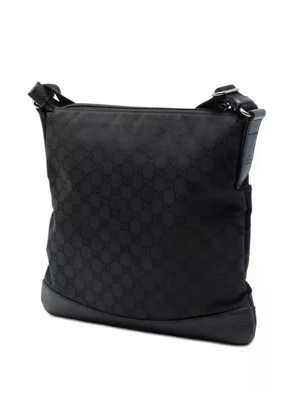 Gucci Gg Nylon Messenger Bag