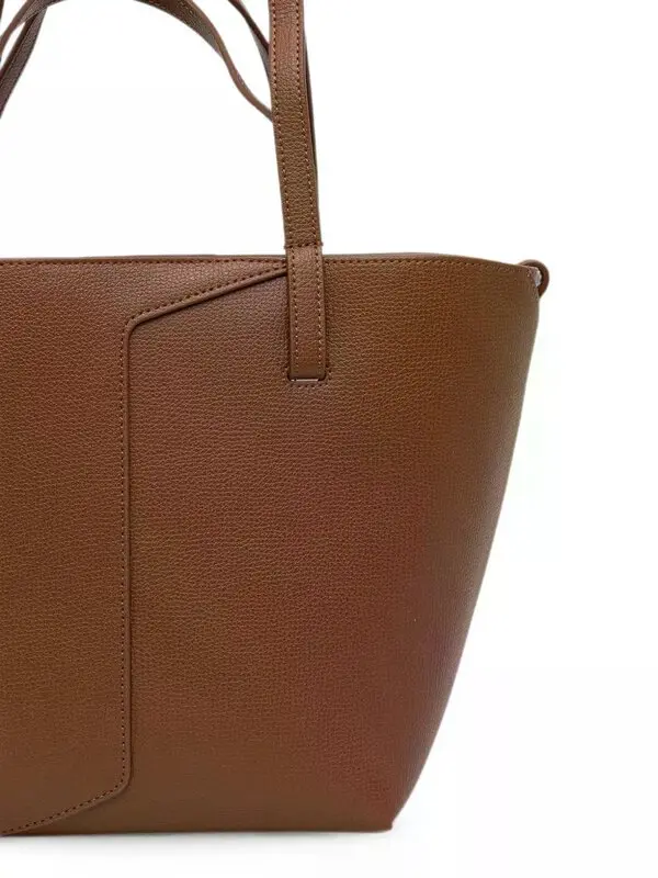 Emporio Armani Logo-print Tote Bag - Brown