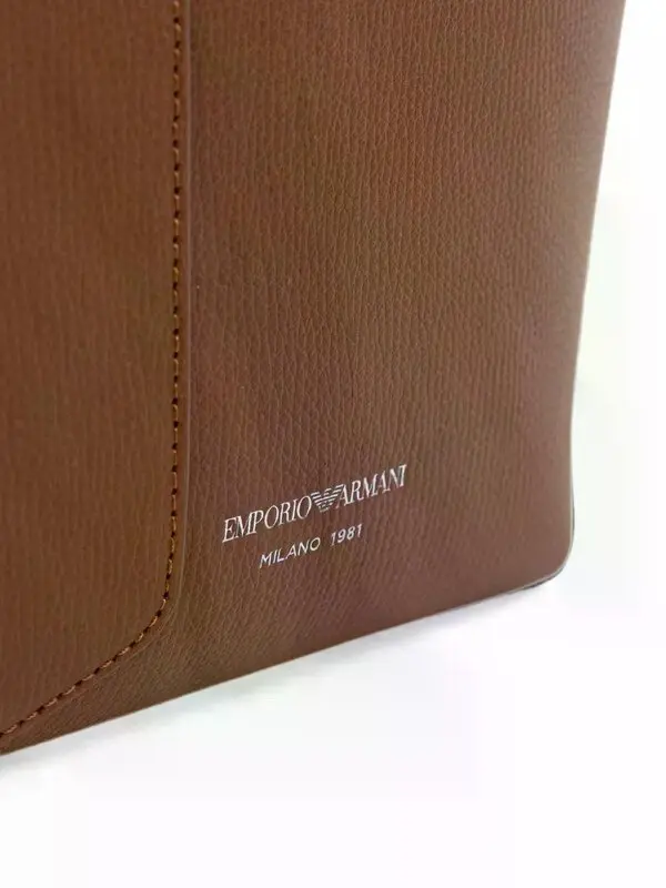 Emporio Armani Logo Print Tote Bag