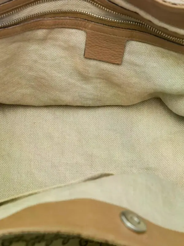 Gucci Gg Canvas Icon Bit Tote Bag - Neutrals