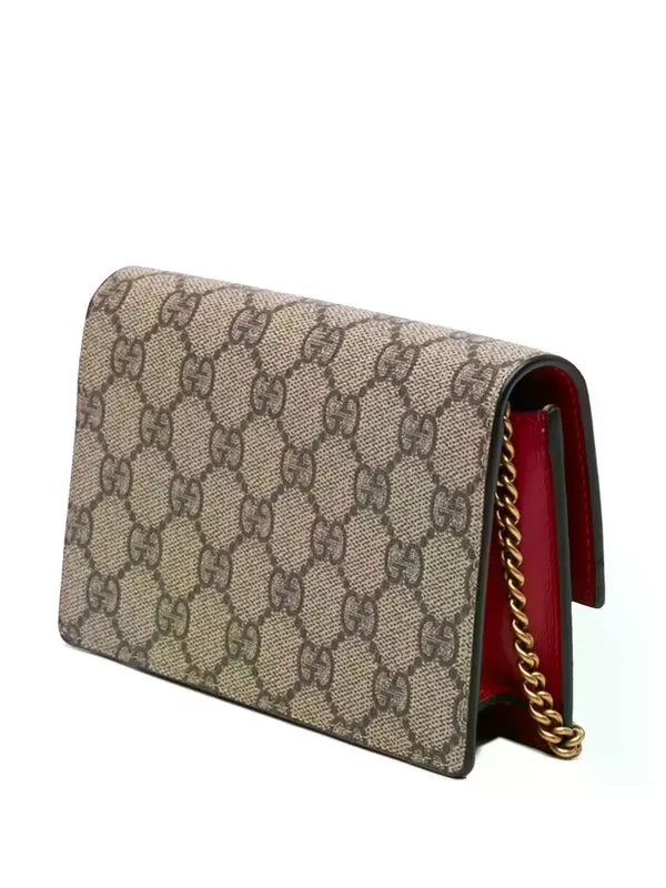 Gucci Mini Gg Supreme Cherry Crossbody Bag