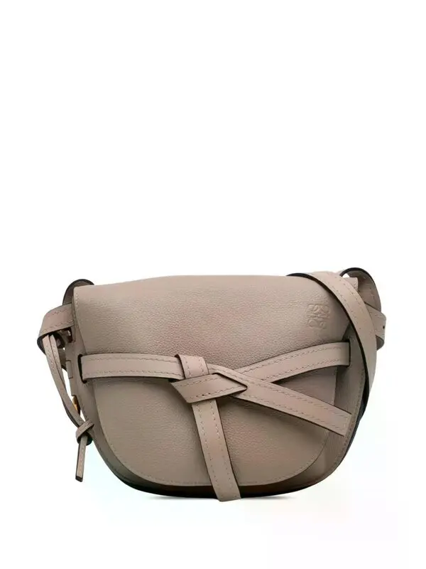 Loewe 2019 Small Leather Gate Crossbody Bag