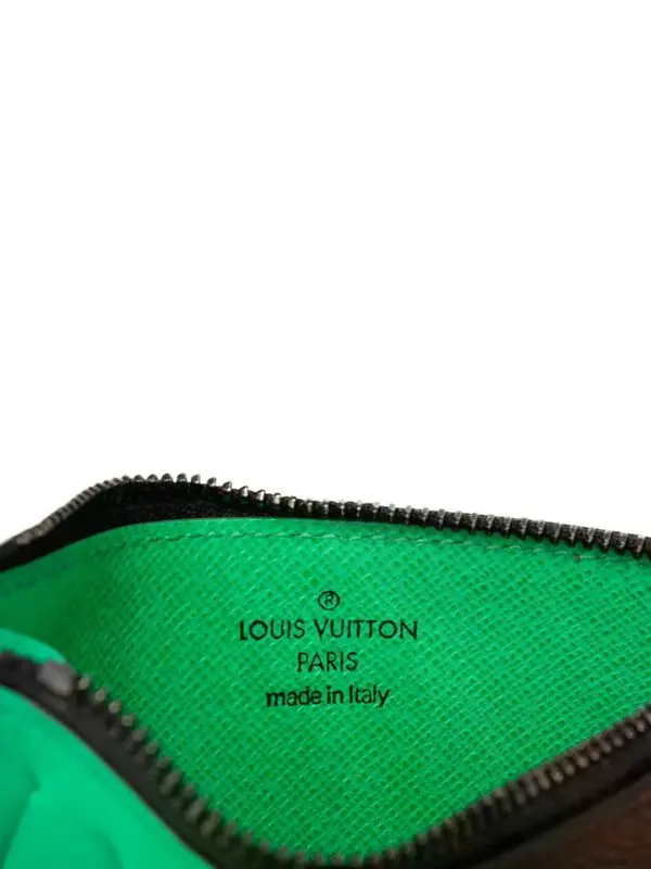LOUIS VUITTON 2010-2026 Monogram Macassar Card Holder Coin Pouch