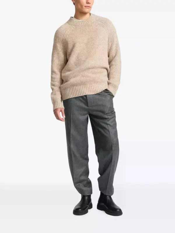 YVES SALOMON Raglan-sleeve Sweater