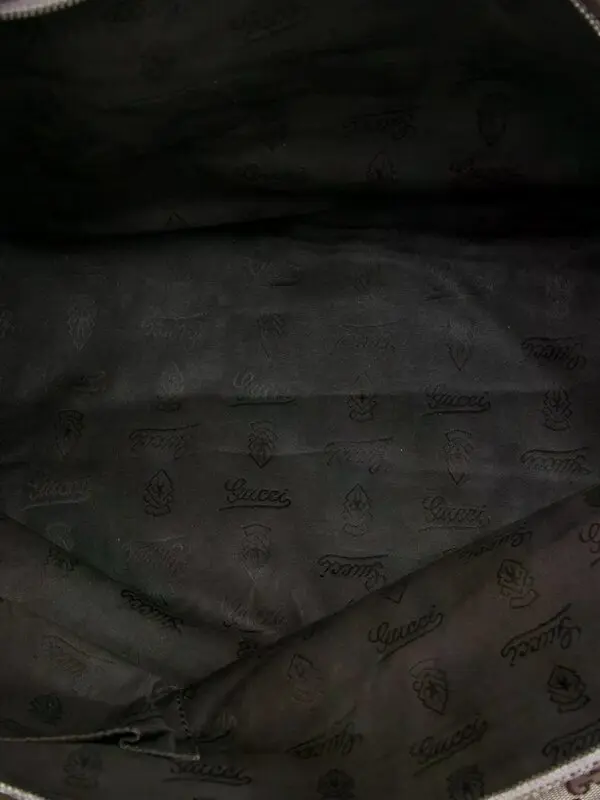 Gucci Large Gg Imprimé Tote Bag - Silver