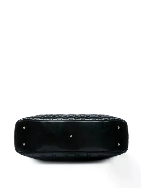 Dior 2010 Extra Large Patent Cannage Lady Satchel