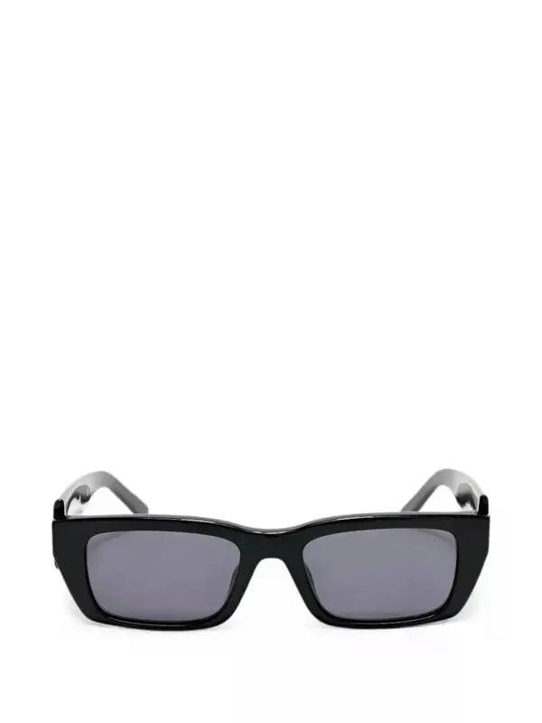 Palm Angels Palm Rectangle-frame Sunglasses - Black