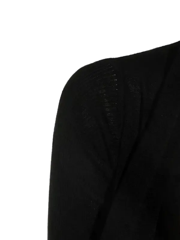 Rick Owens Draped Open-front Cardigan