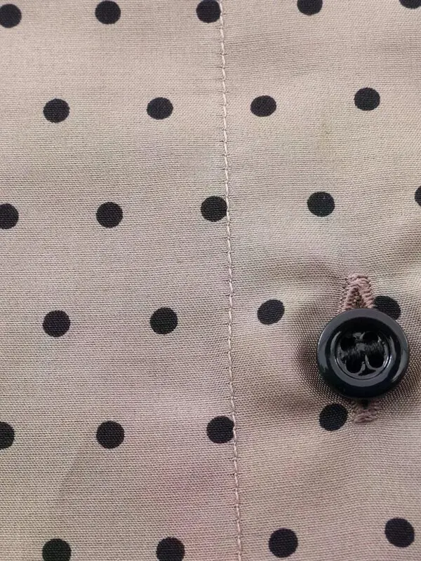 Dior Silk Polka Dot Pussy-bow Blouse