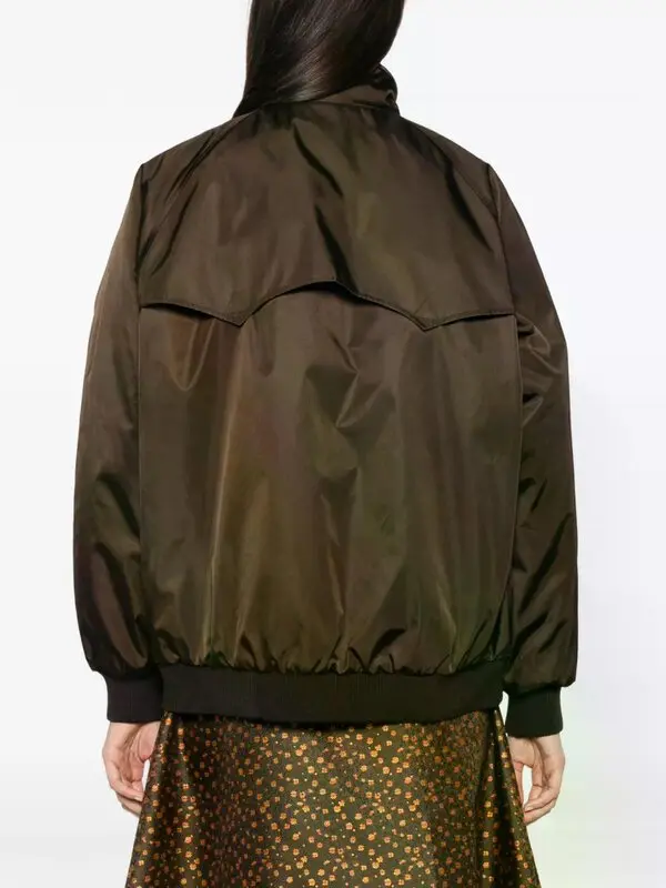 Prada Logo-plaque Bomber Jacket