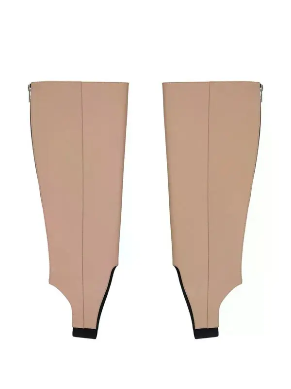 Cédric Charlier Zip-fastening Stirrup Socks - Neutrals