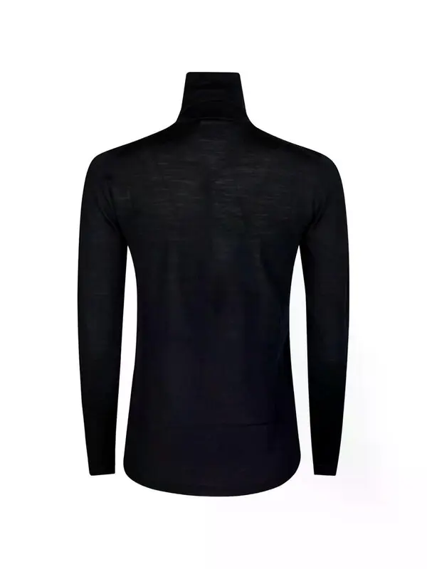 Max Mara Roll-neck Sweater - Black