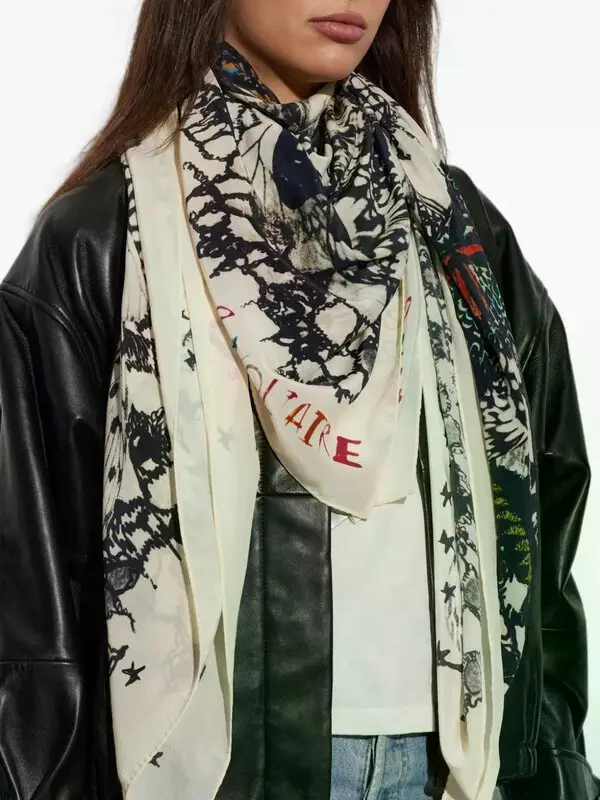 Zadig&Voltaire Silk Scarf ‘blondie
