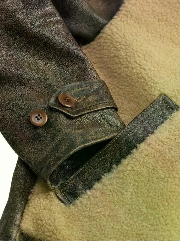 Ralph Lauren Shearling Leather Jacket
