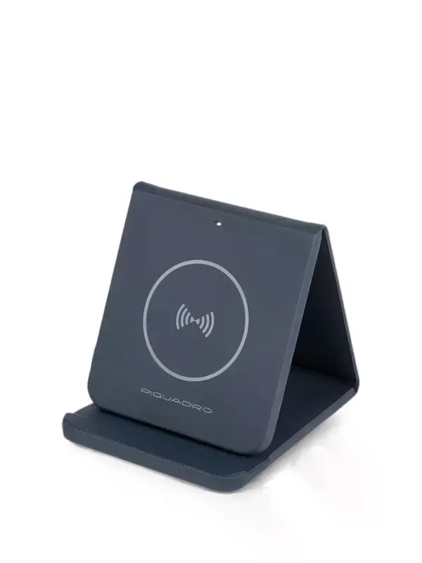 PIQUADRO Logo-print Wireless Charger - Grey