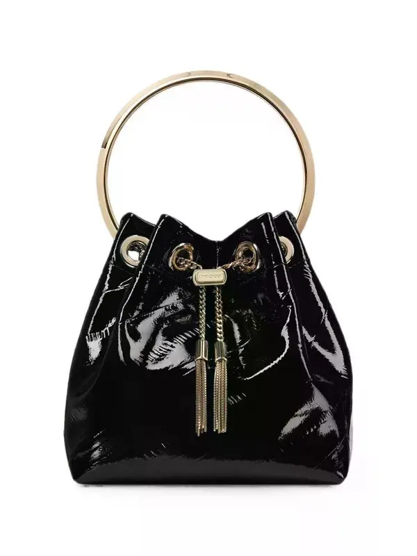 JIMMY CHOO Bon Bon Bucket Bag - Black