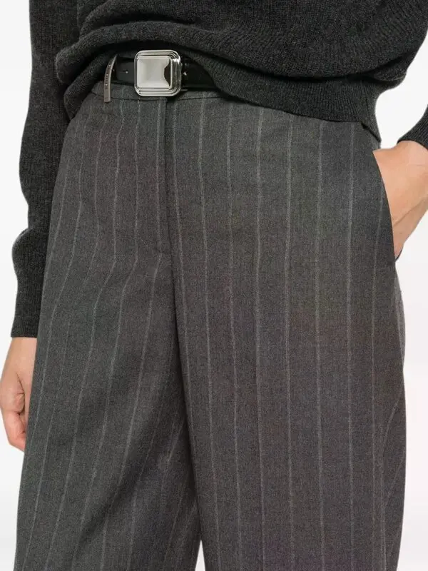 Peserico Pinstripe-pattern Palazzo Pants