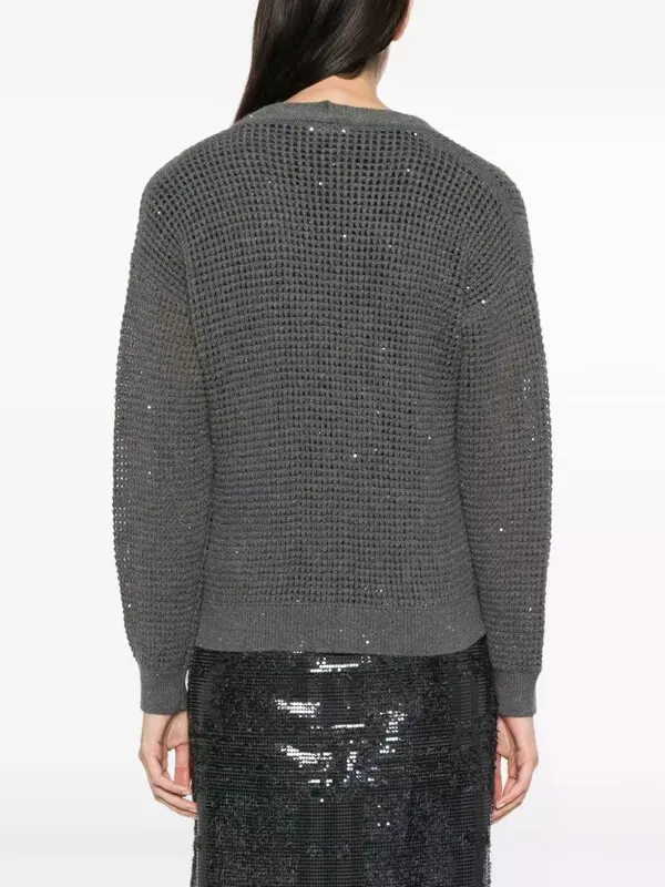 Peserico Sequin-embellished Cardigan