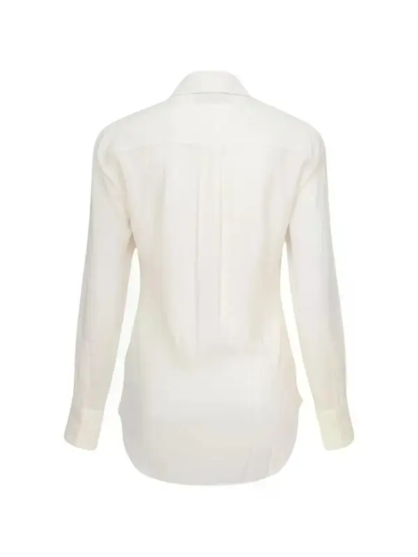 Isaia Concealed-placket Long-sleeve Shirt