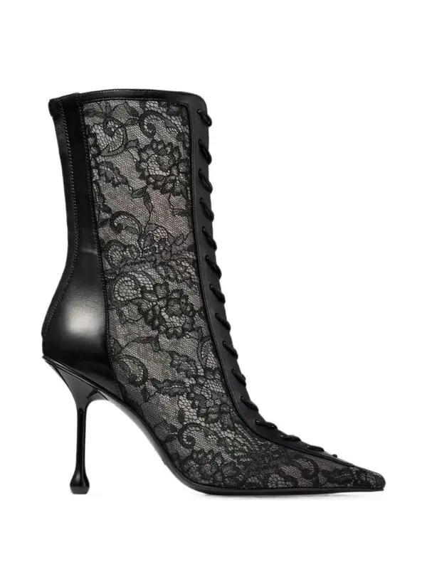 JIMMY CHOO Scarlett Ankle Boots 95 - Black