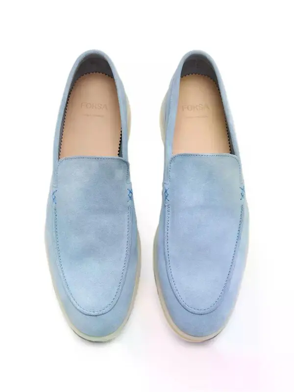 FORSA Suede Slip-on Loafers