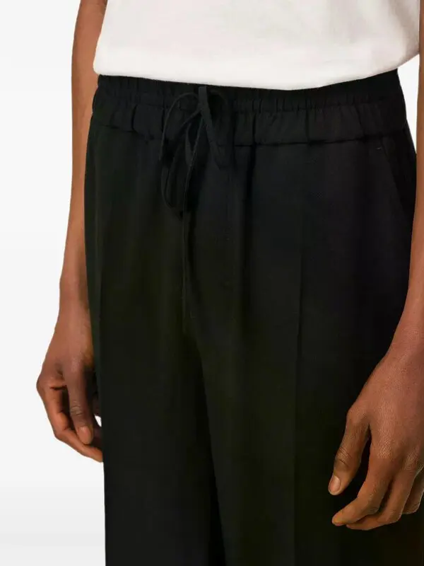 AMI Paris Large Elasticated Wool Bermuda Shorts