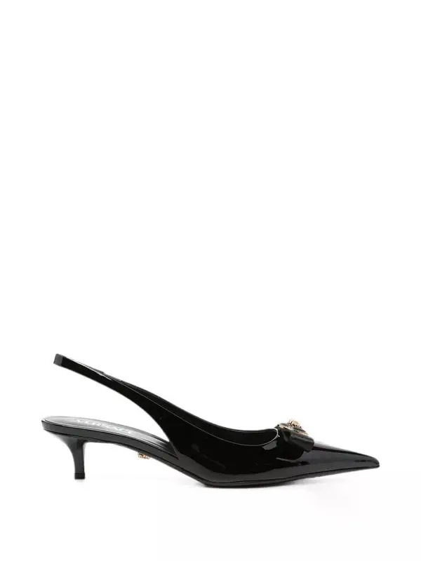 Versace Medusa Bow Slingback Shoes